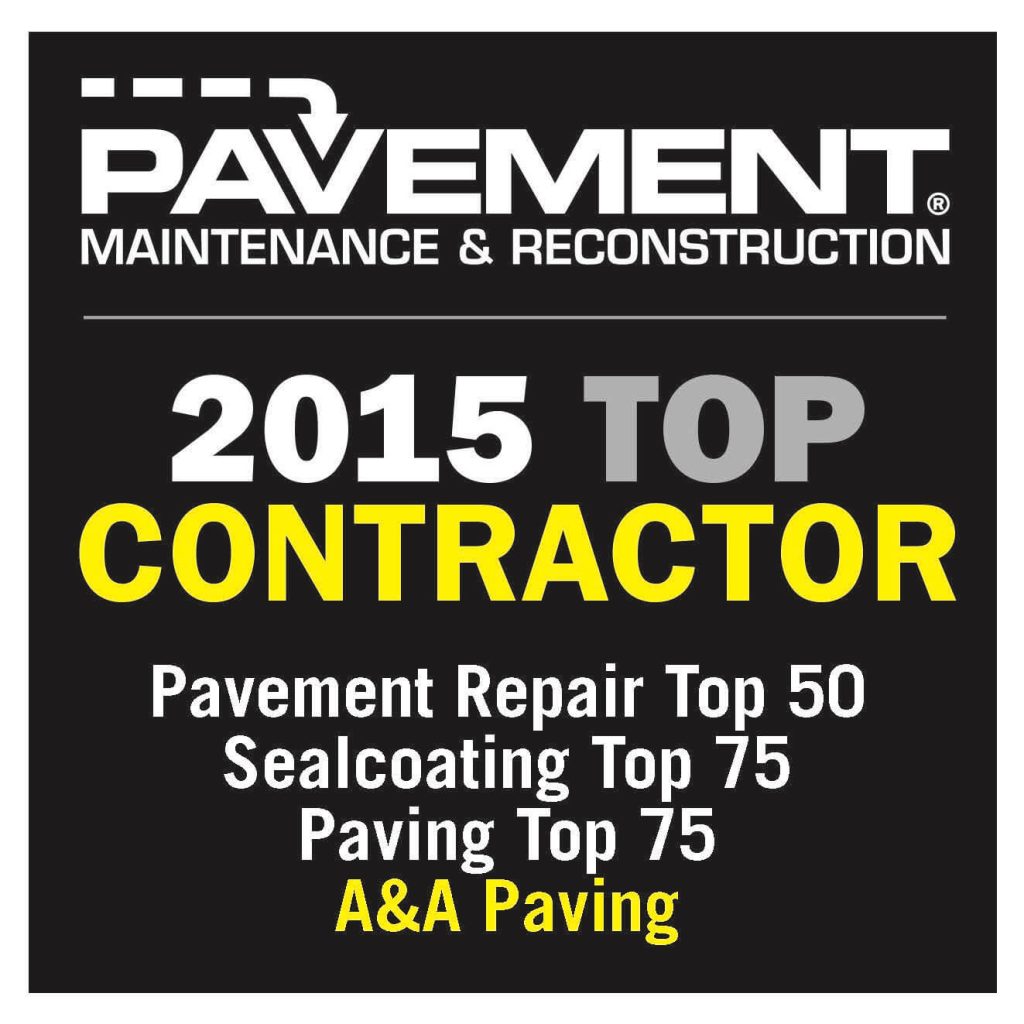 A&A Paving | Top Contractor for 2015 – A&A Paving
